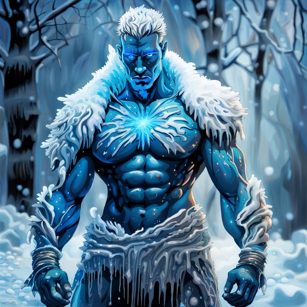 Iceman - AI Generated Artwork - NightCafe Creator