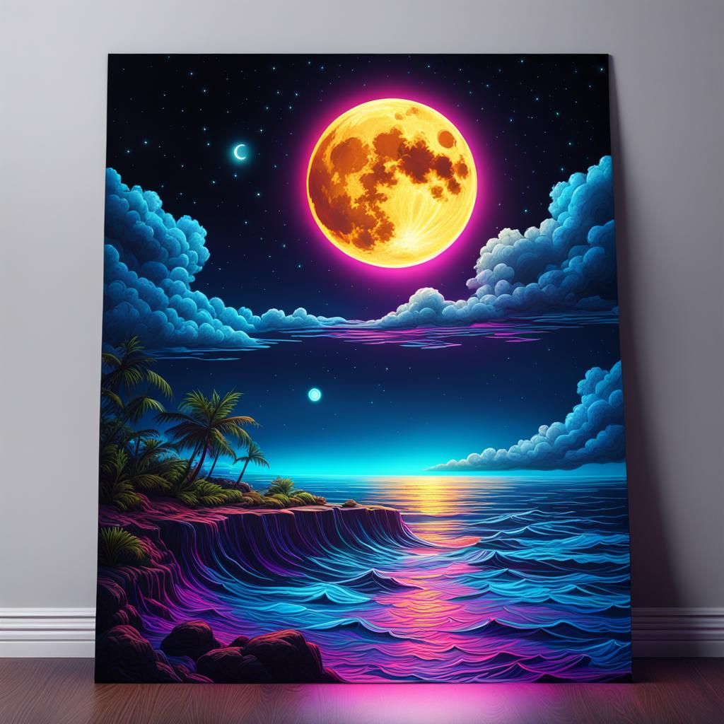 Displate Advertisement - AI Generated Artwork - NightCafe Creator