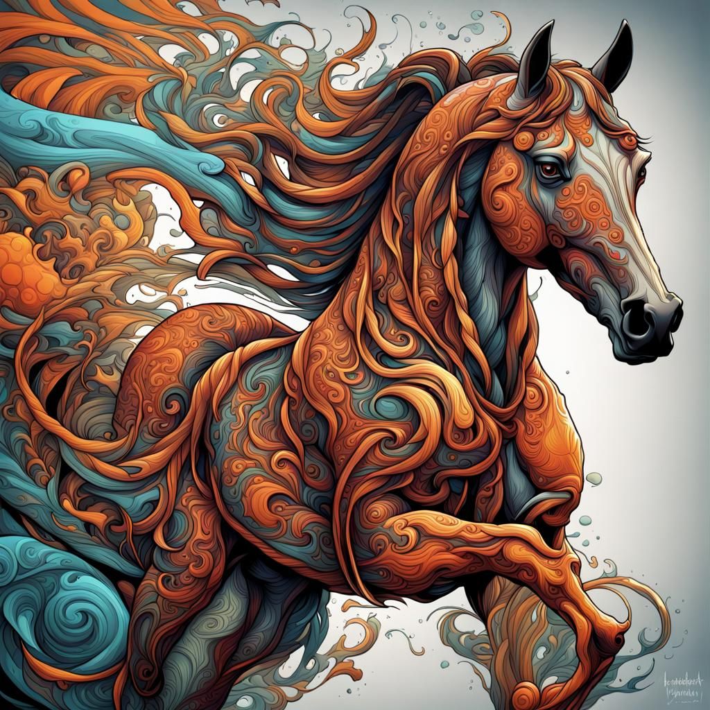 Run Rosey run girl....... - AI Generated Artwork - NightCafe Creator