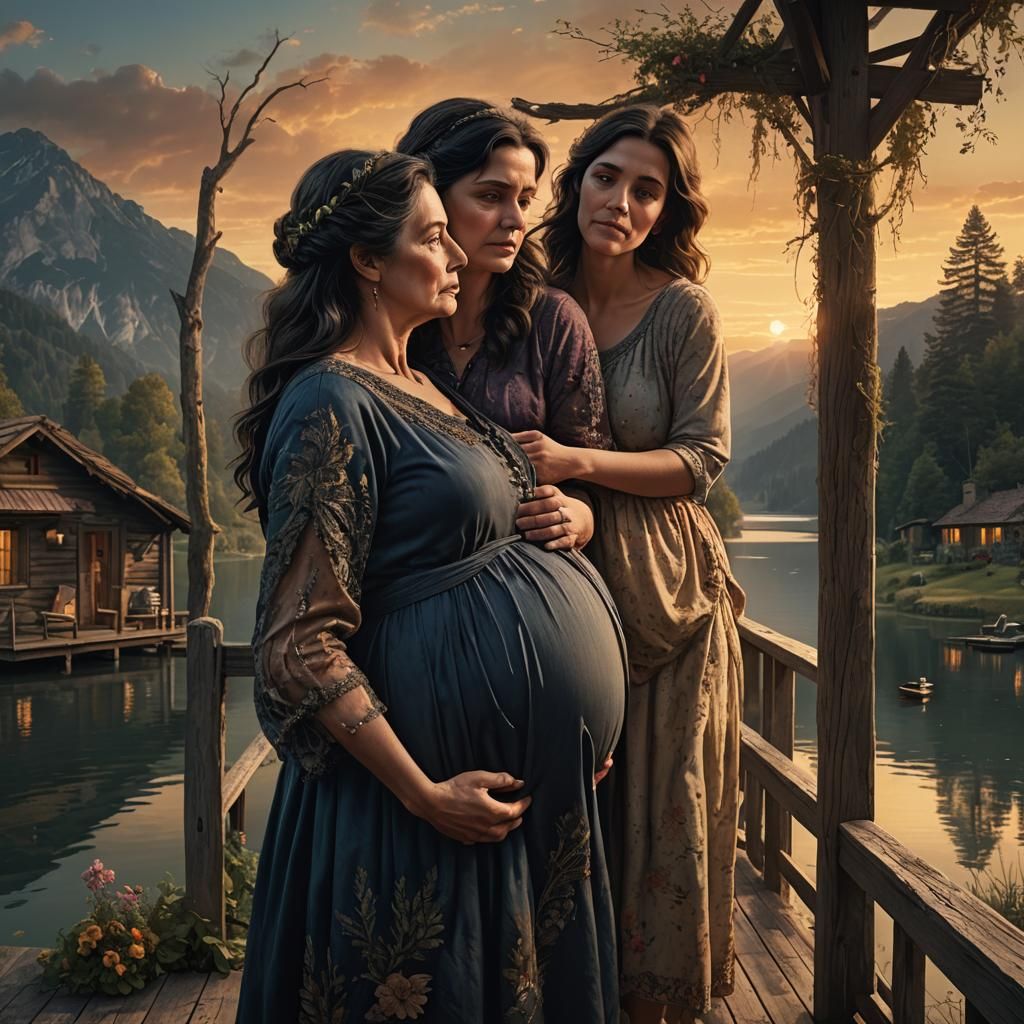 Motherhood; Dreamshaper XL; Epic - AI Generated Artwork - NightCafe Creator