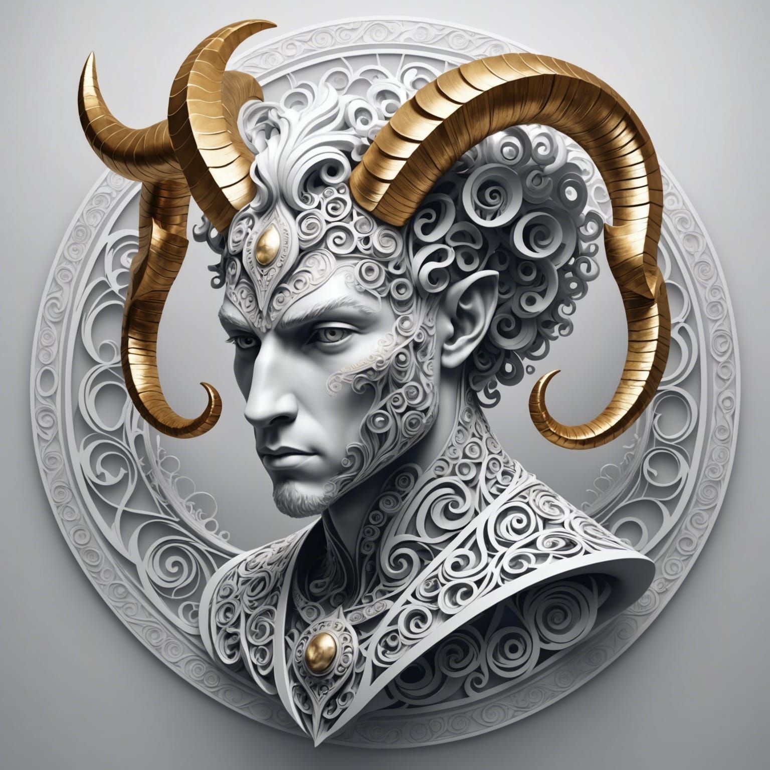 Your Sign Aries male version - AI Generated Artwork - NightCafe Creator