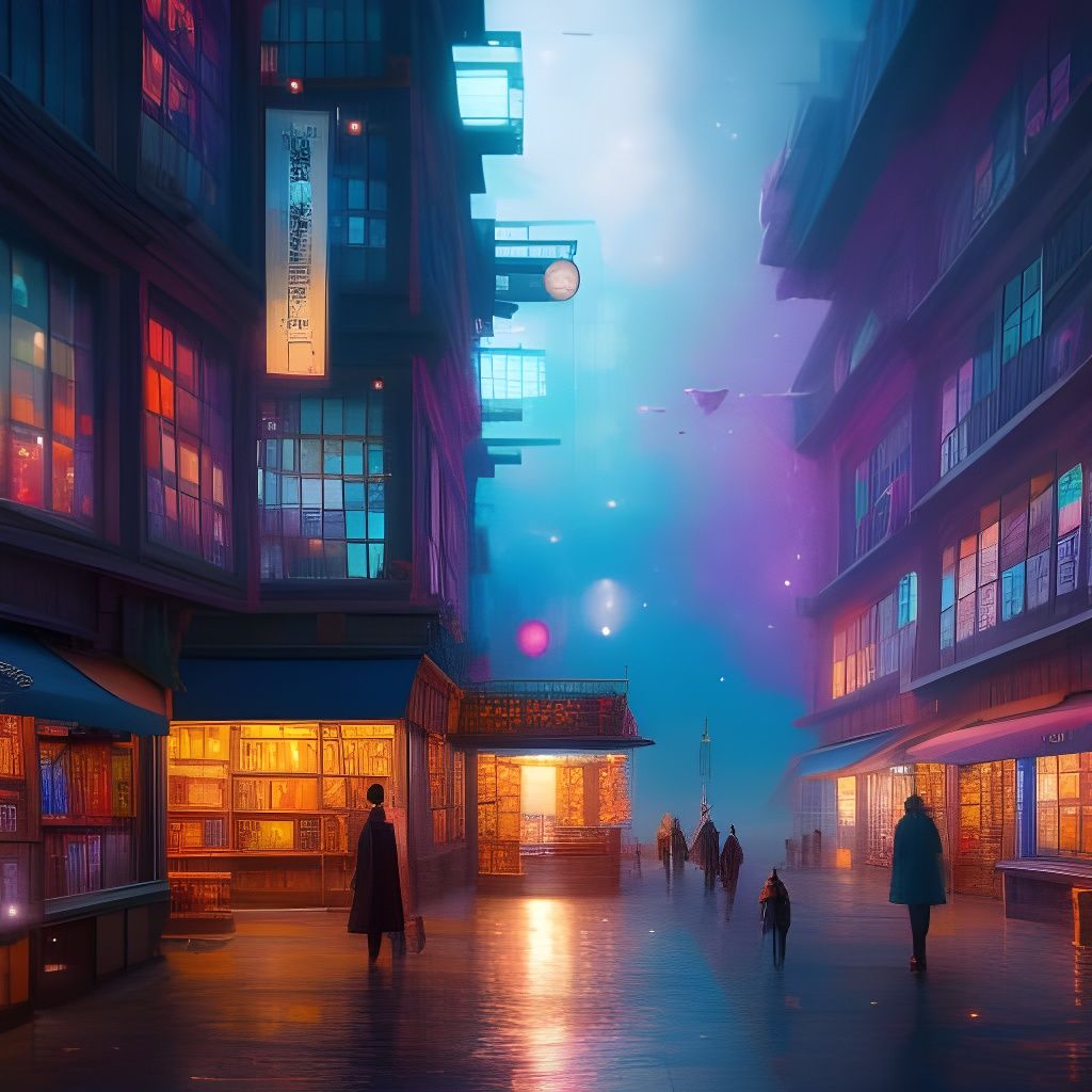 Shopping spree - AI Generated Artwork - NightCafe Creator