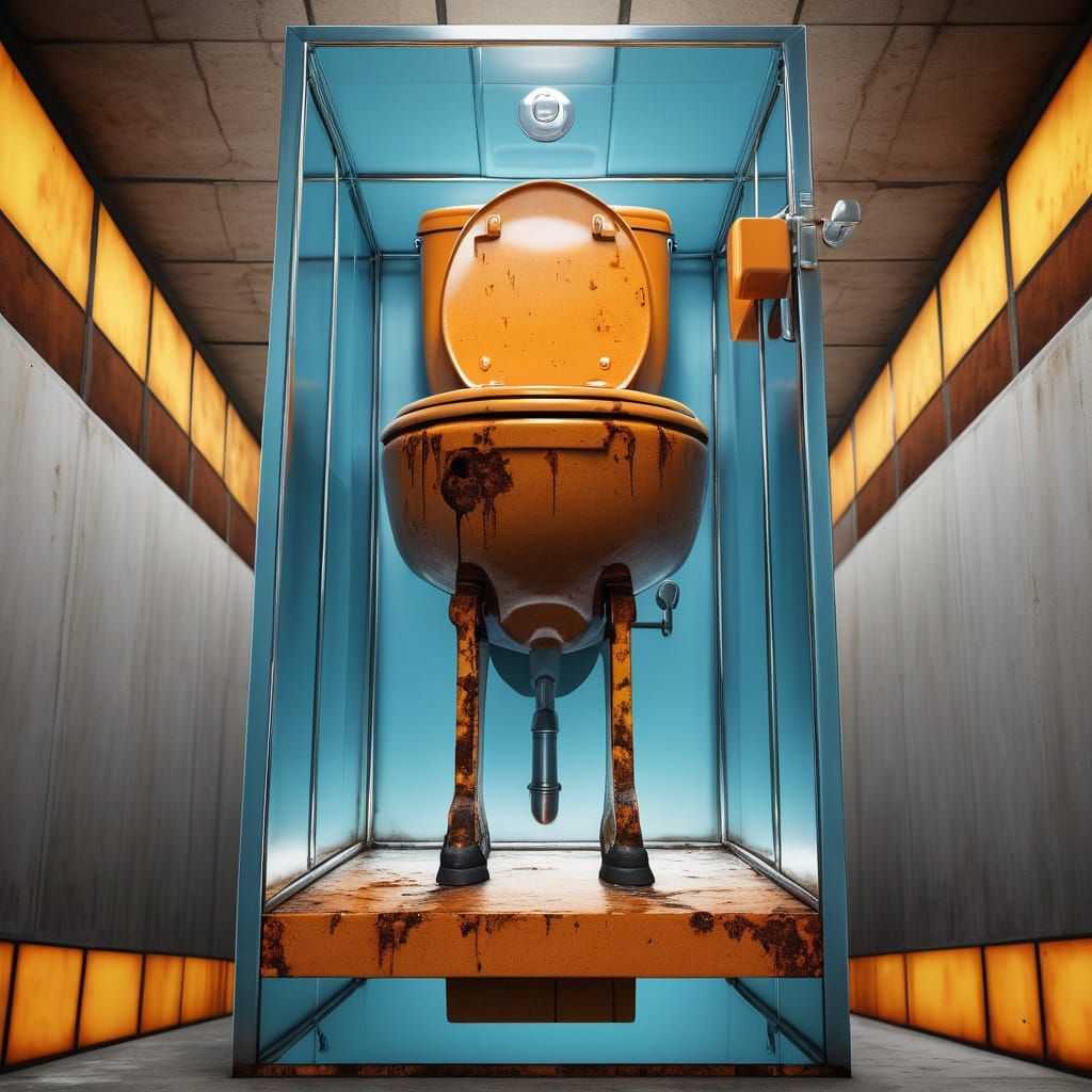 Poor Placement For a Toilet - Poor Placement For a Toilet