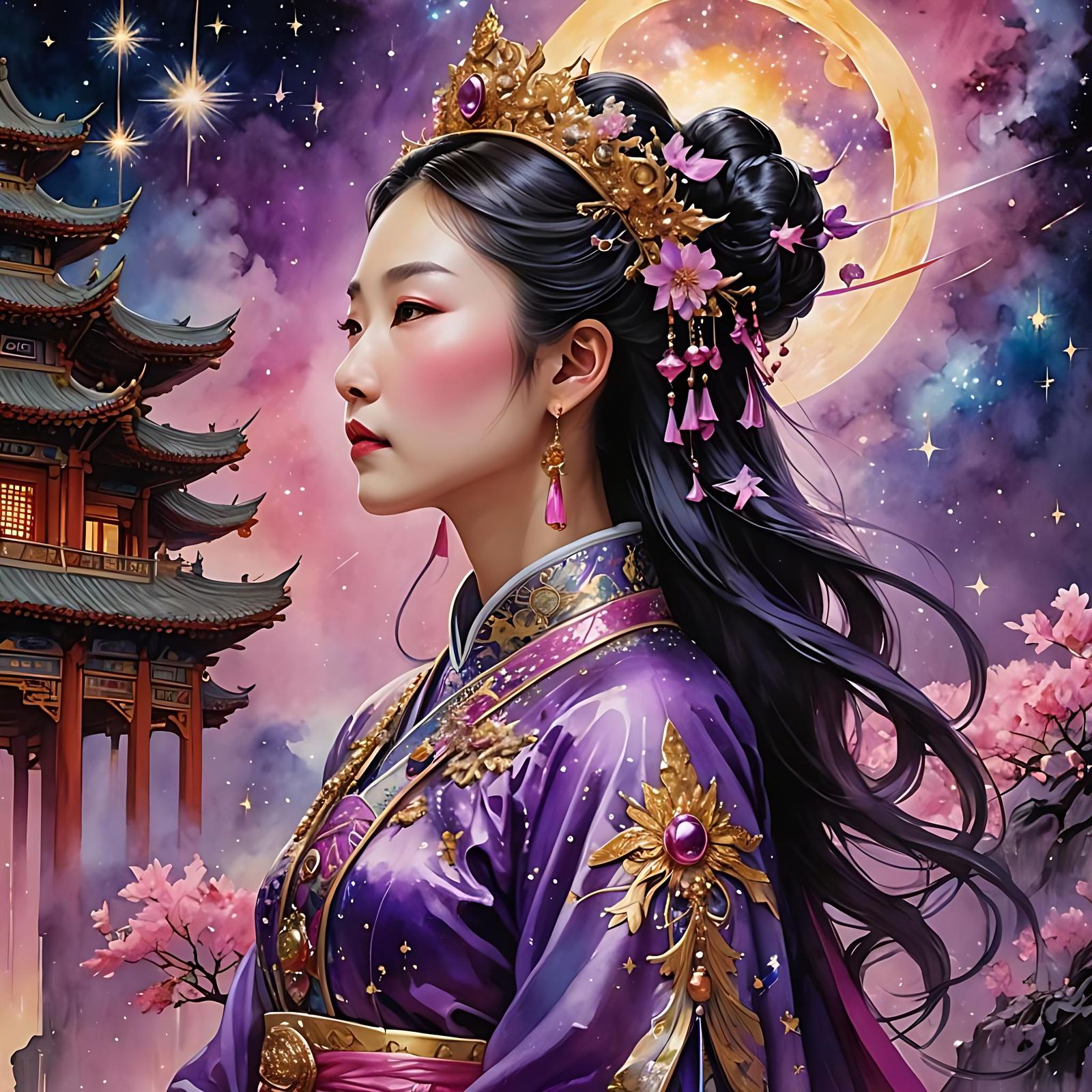 Empress of China - VI - AI Generated Artwork - NightCafe Creator