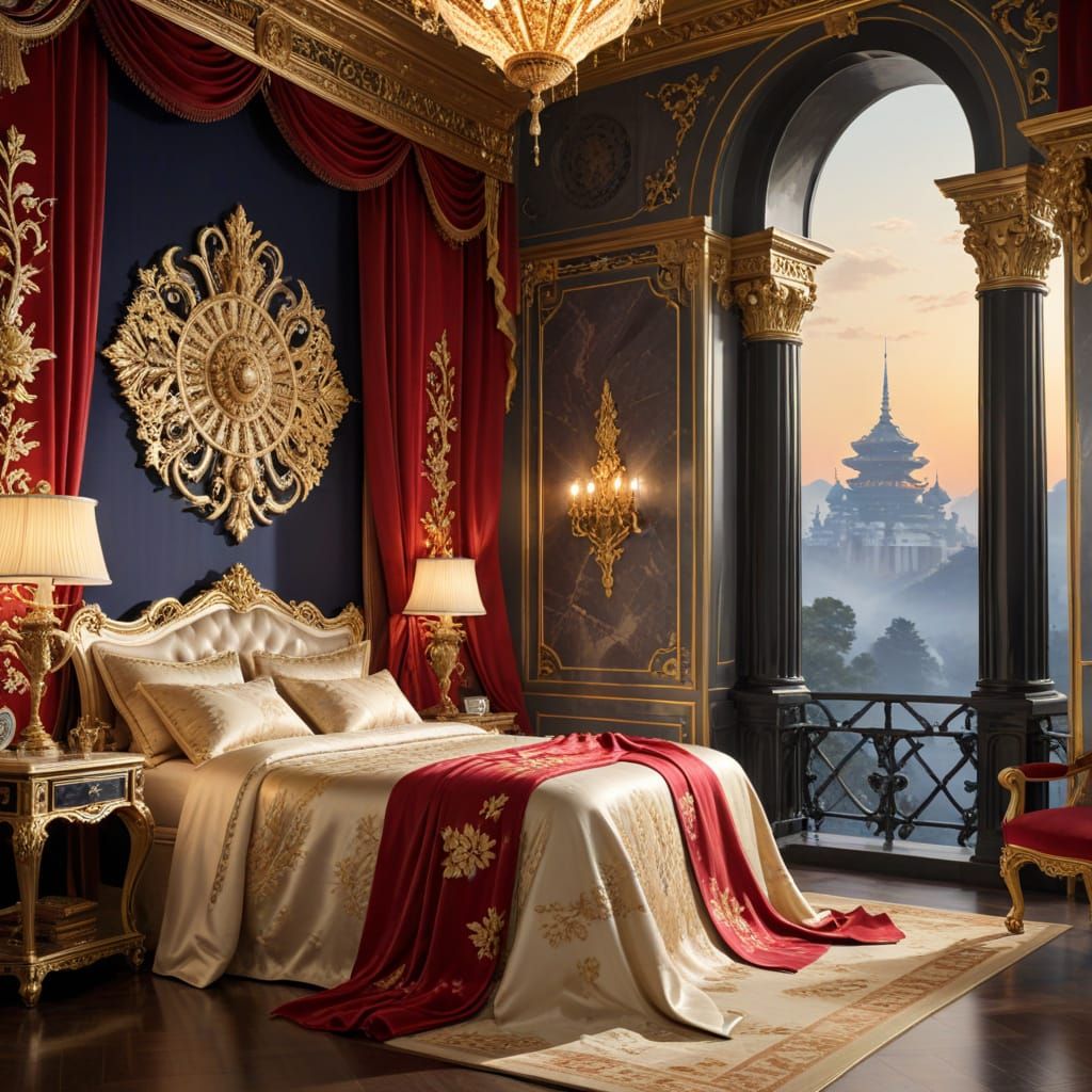 Imperial Splendor - Majestic Imperial Grandeur in Opulent St...
