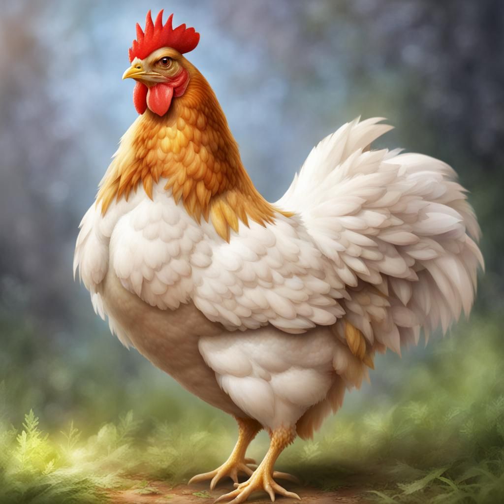 Chicken - AI Generated Artwork - NightCafe Creator