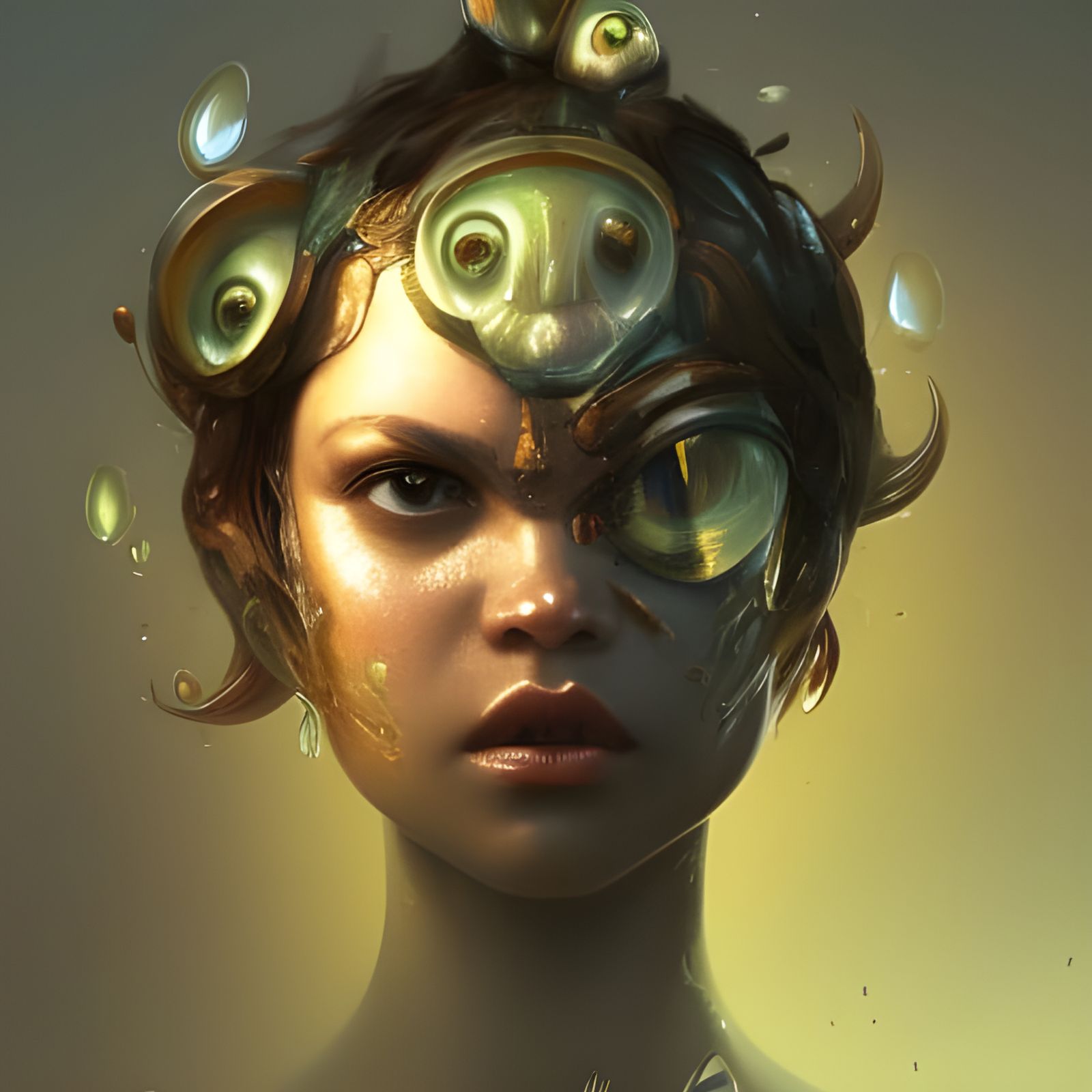 Slug woman - AI Generated Artwork - NightCafe Creator