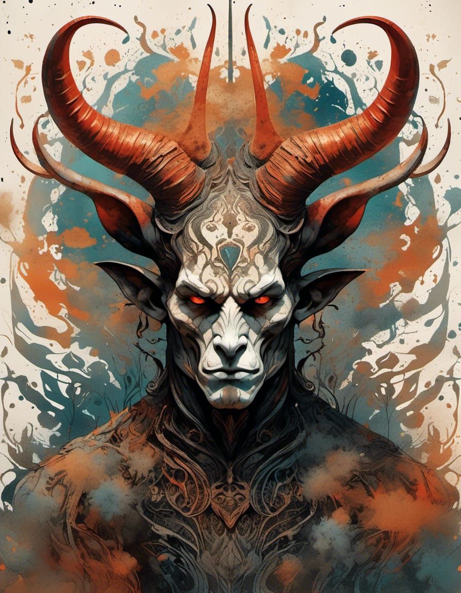 Devilishly Demonic - AI Generated Artwork - NightCafe Creator