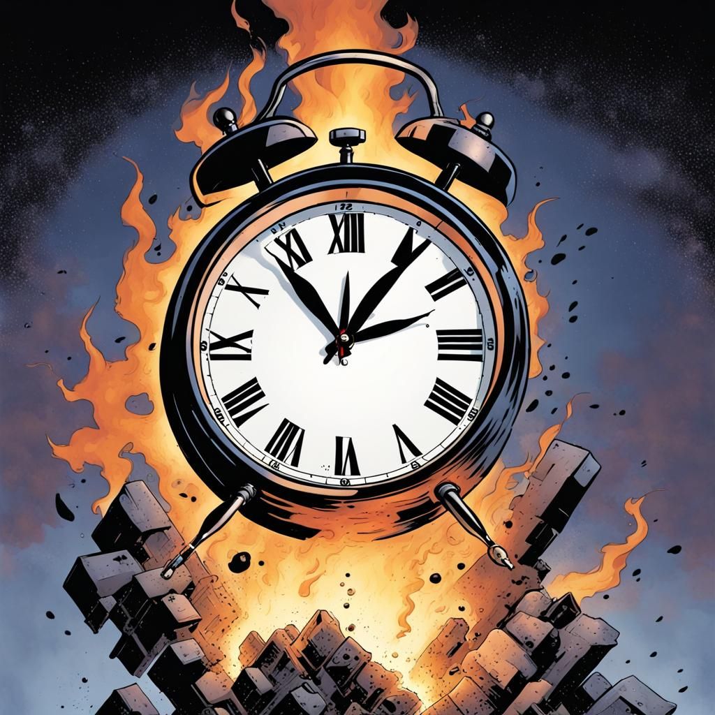Minutes to Midnight - AI Generated Artwork - NightCafe Creator