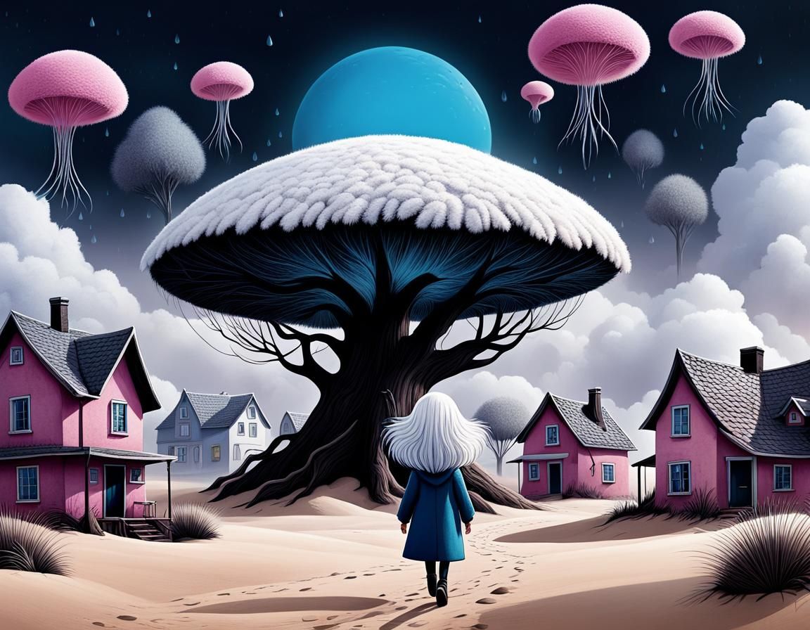 Strange place - AI Generated Artwork - NightCafe Creator