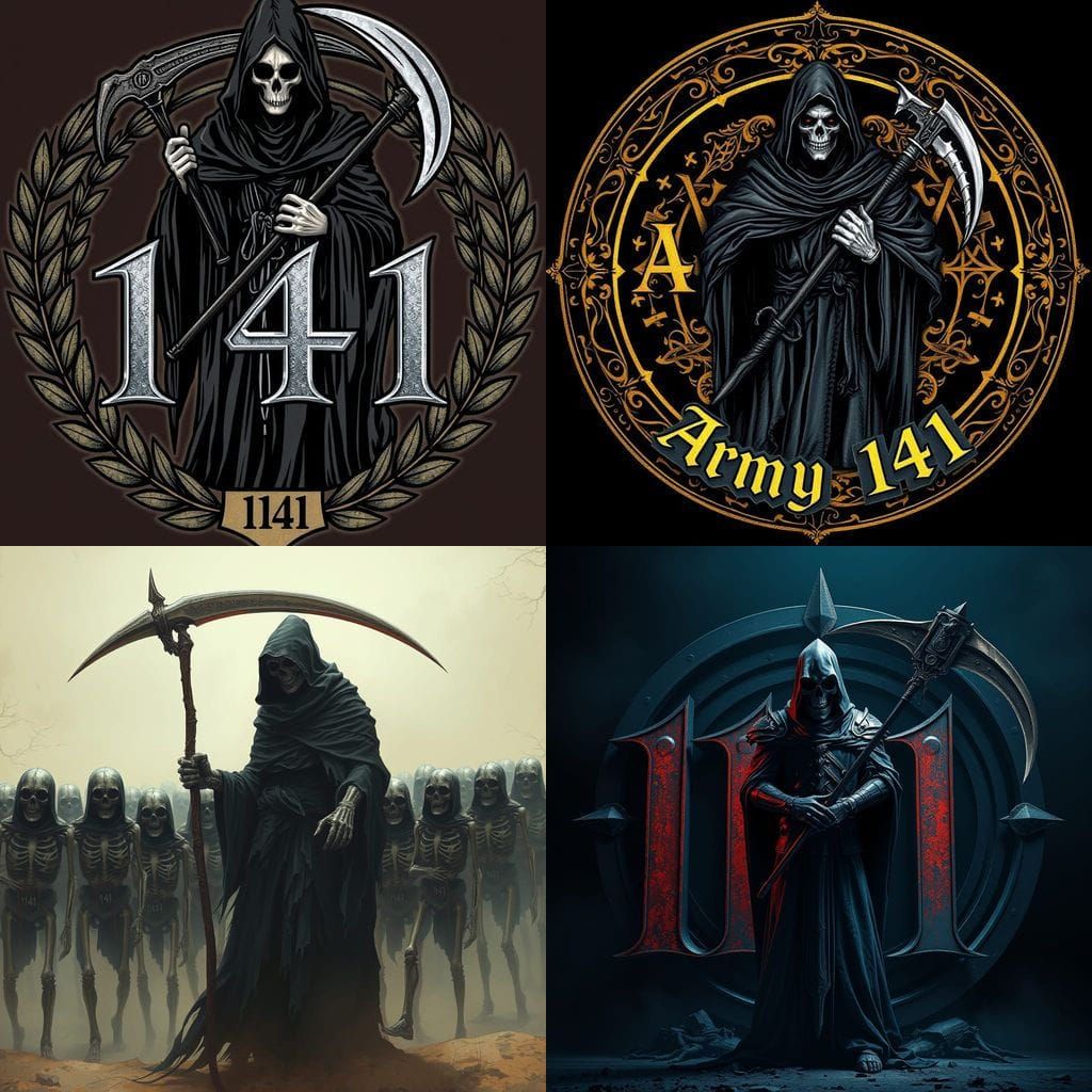 Grim Reaper logo army 141 - Dark Armies of the Grim Reaper A...