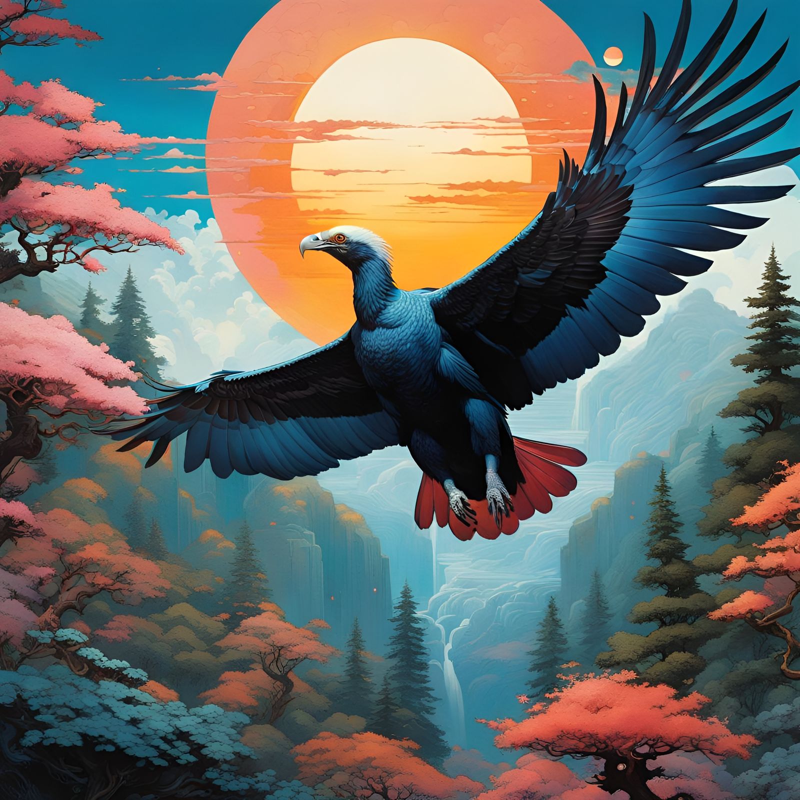 The Majestic Condor - AI Generated Artwork - NightCafe Creator