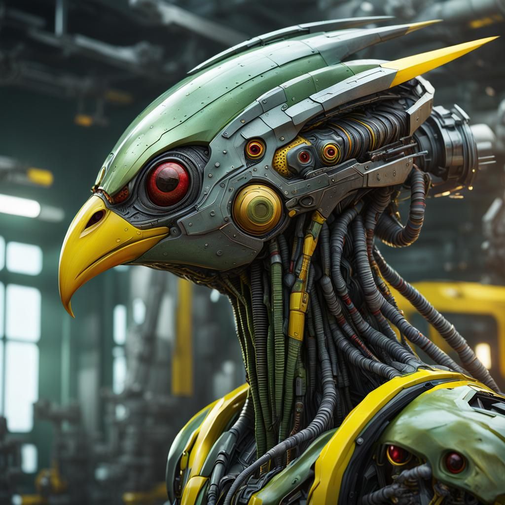 Birdbot Animated - AI Generated Artwork - NightCafe Creator