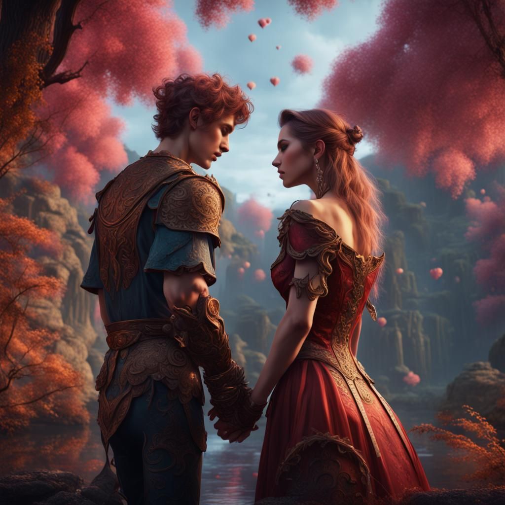 Young Couple - AI Generated Artwork - NightCafe Creator