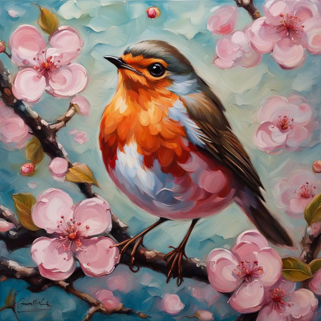 Robin - AI Generated Artwork - NightCafe Creator