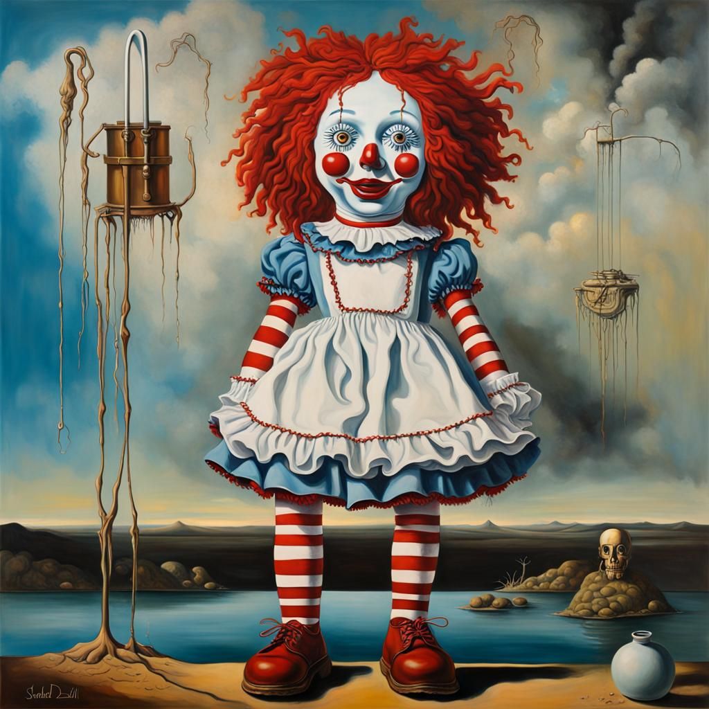 Raggedy Ann - AI Generated Artwork - NightCafe Creator