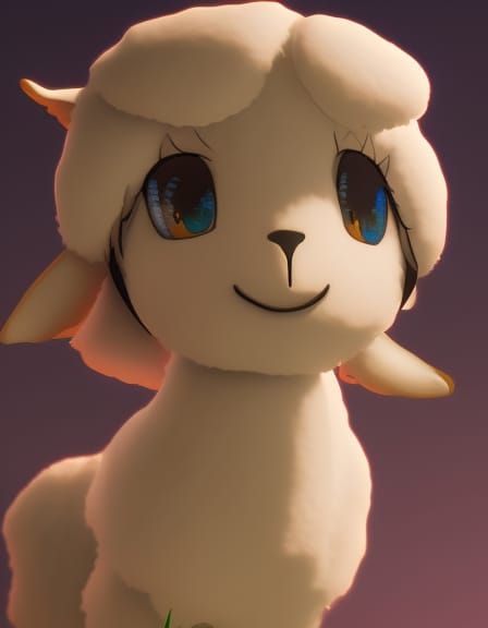 Tiny Lamb- Jesus Loves You♥ - AI Generated Artwork - NightCafe Creator