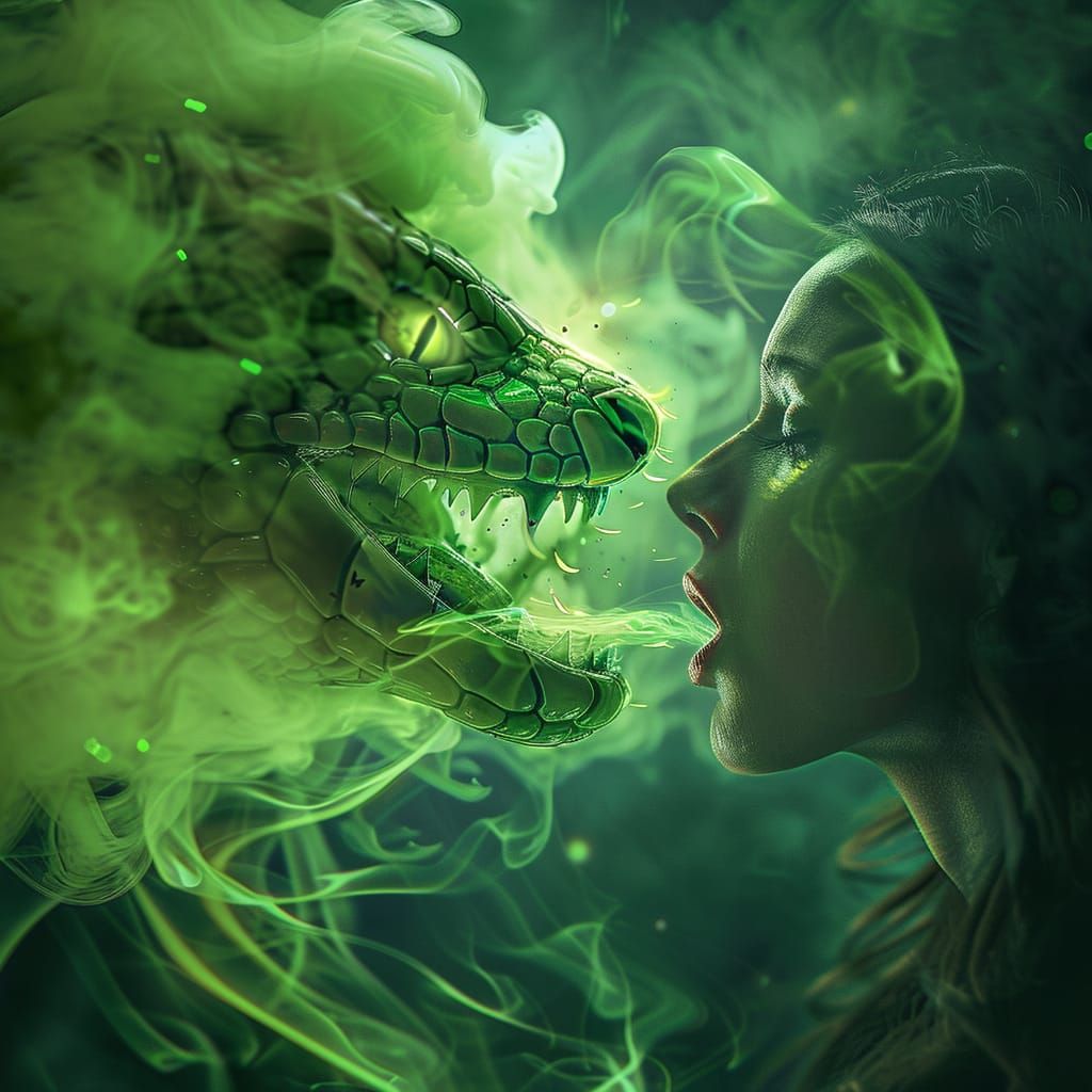 Snake charmer - AI Generated Artwork - NightCafe Creator