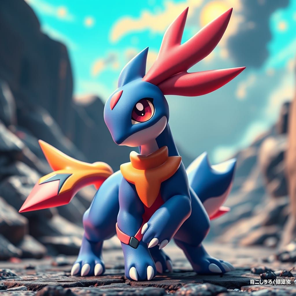 Pro Pokémon - Ethereal Pokémon in Vibrant 3D Anime Style