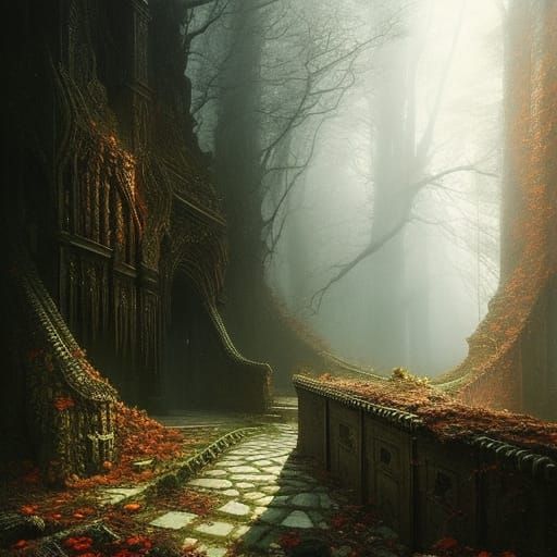 absolute dread, depression immortalized - AI Generated Artwork ...