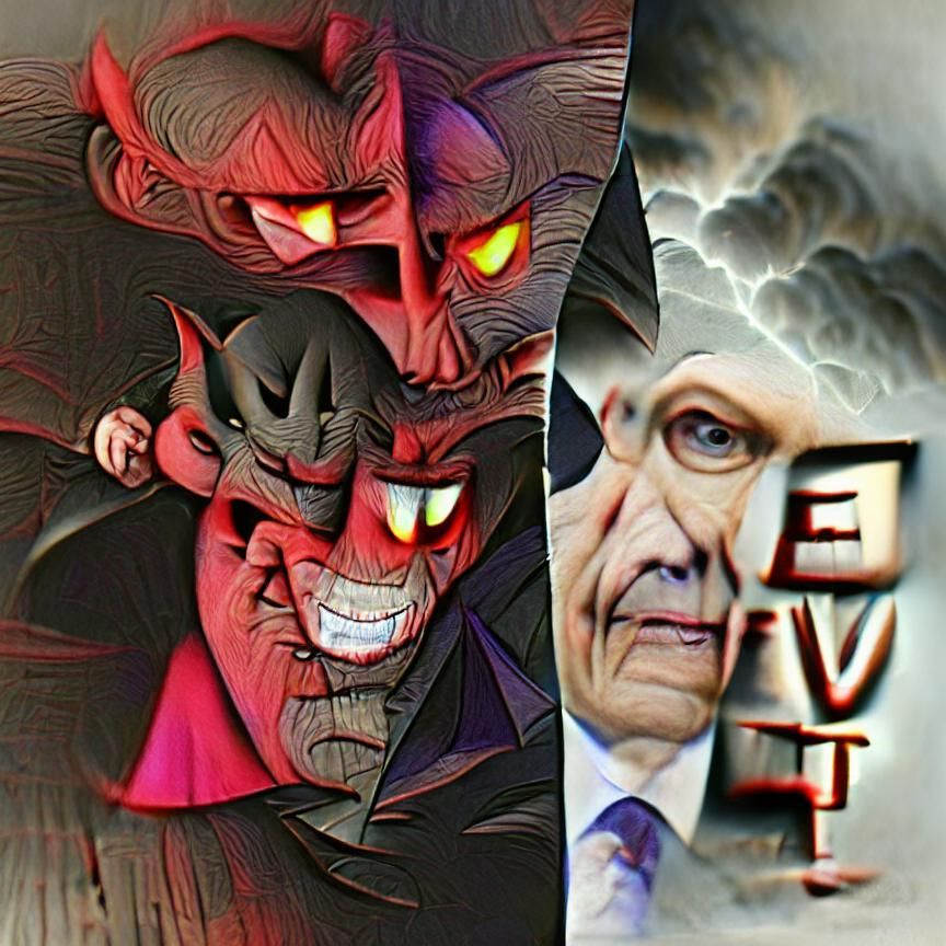 Evil to cast out evil - AI Generated Artwork - NightCafe Creator