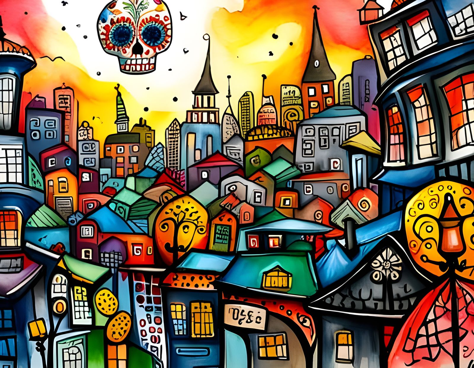 Party Primitive - AI Generated Artwork - NightCafe Creator