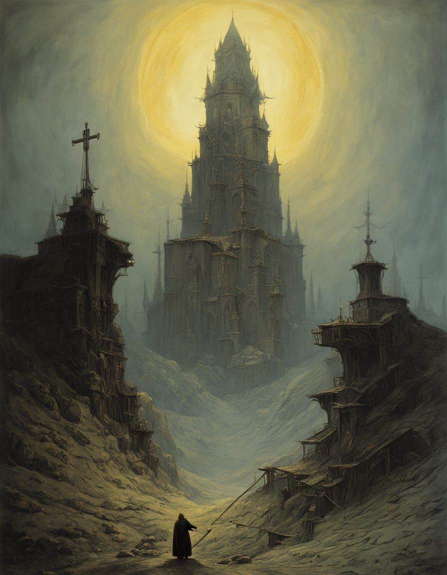 Canyon to Castle - Holy Paladin in Ethereal Plate Armor