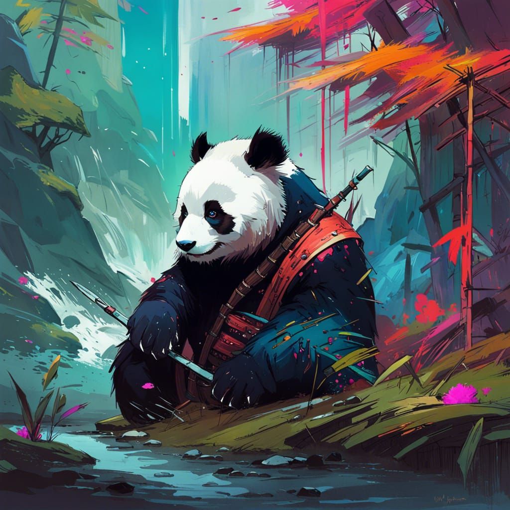Panda - AI Generated Artwork - NightCafe Creator
