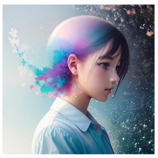 Girl - AI Generated Artwork - NightCafe Creator