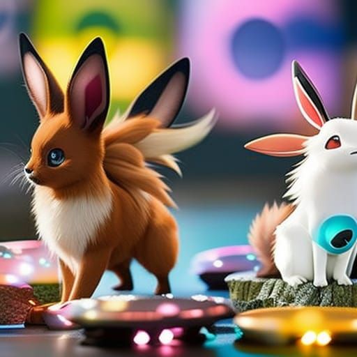 Eevee irl...? (Pokemon) - AI Generated Artwork - NightCafe Creator