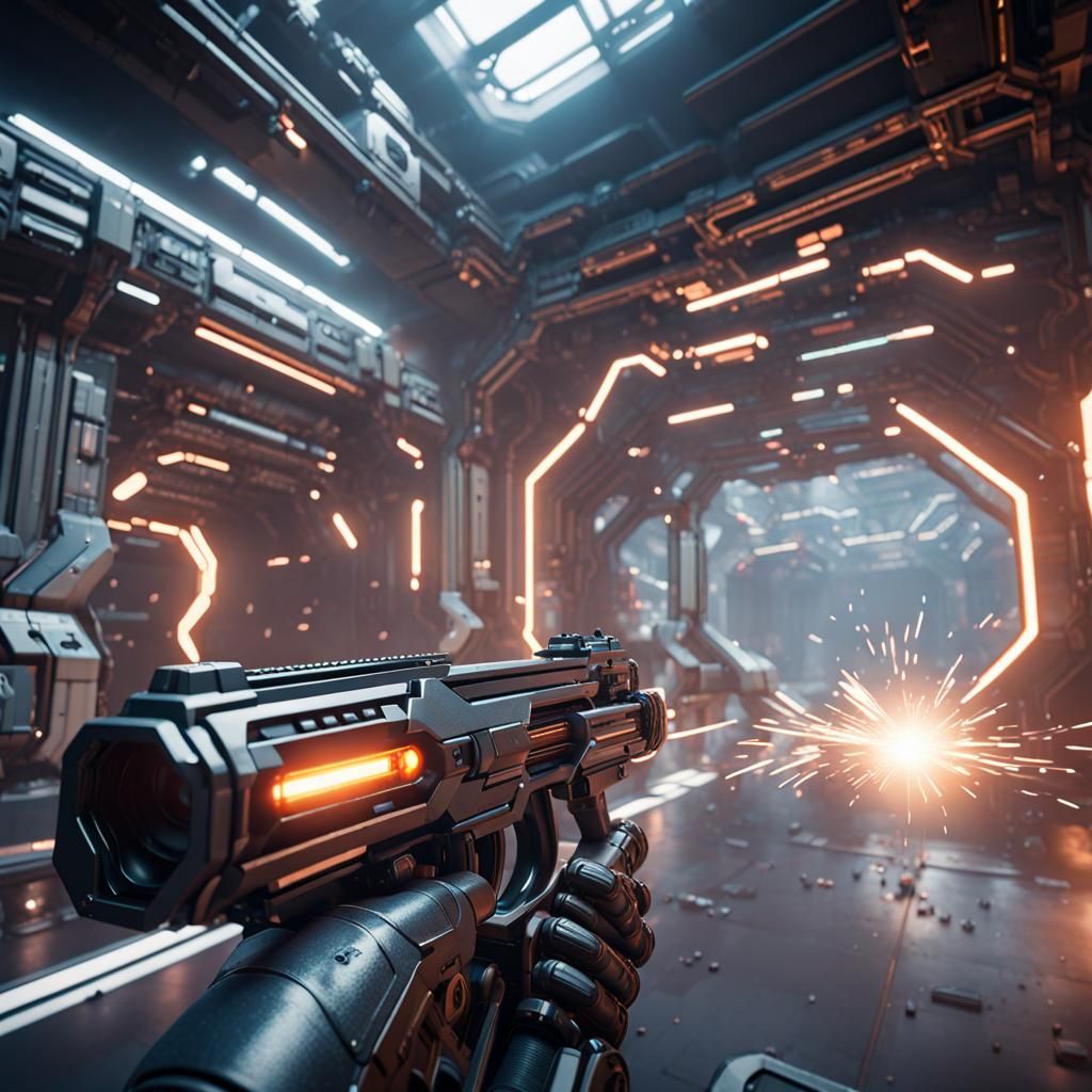 Zeus EX-75 Shock Blaster - AI Generated Artwork - NightCafe Creator