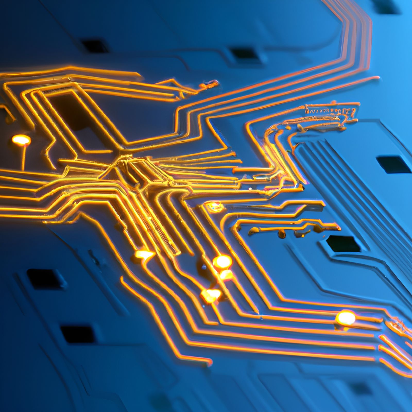 Circuits - AI Generated Artwork - NightCafe Creator