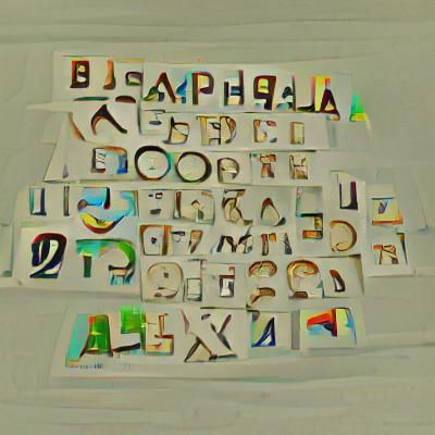 Complete alphabet - AI Generated Artwork - NightCafe Creator
