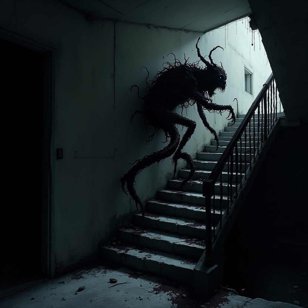 The Basement Monster as soon as you turn your back