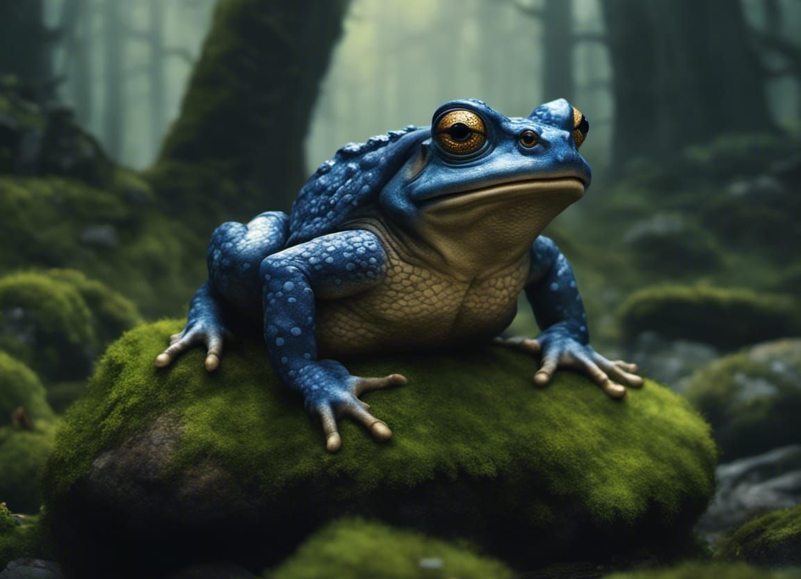 A Rare Toad - AI Generated Artwork - NightCafe Creator