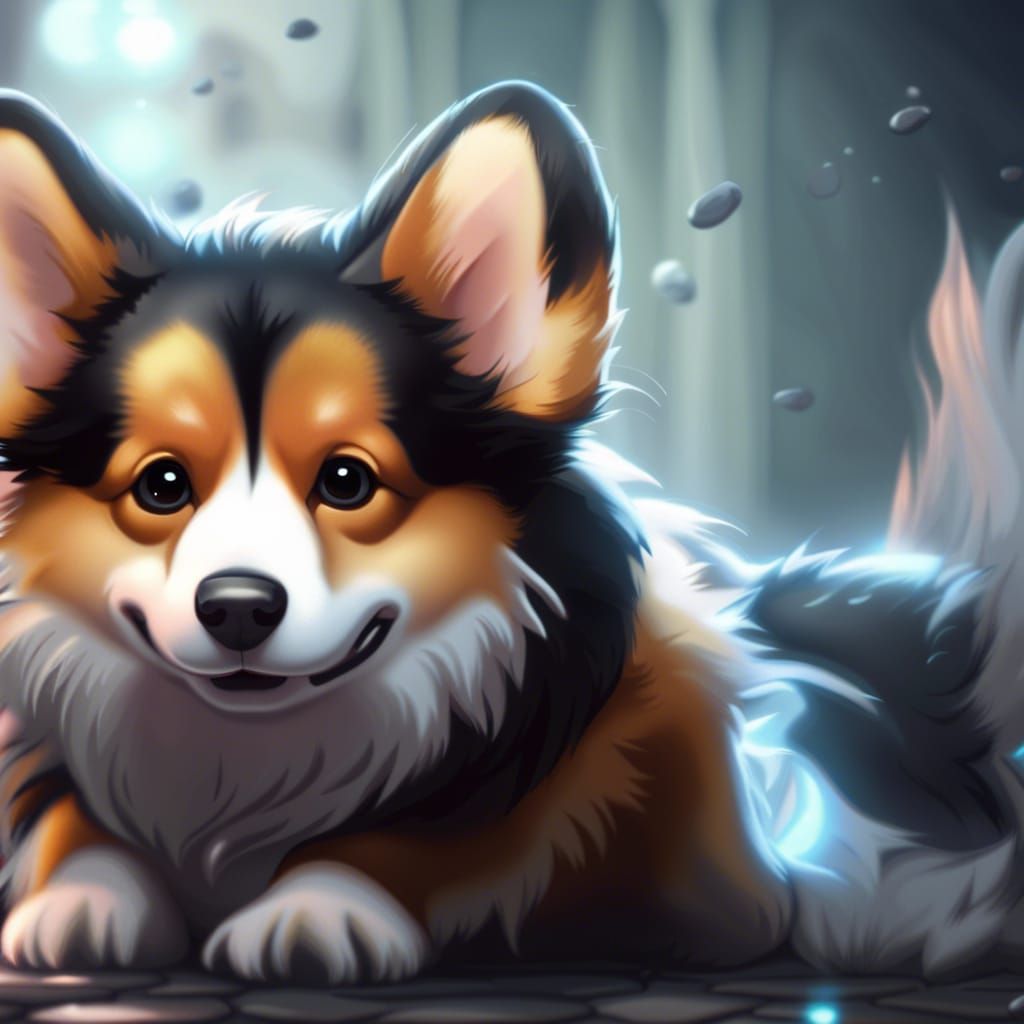Corgi - AI Generated Artwork - NightCafe Creator