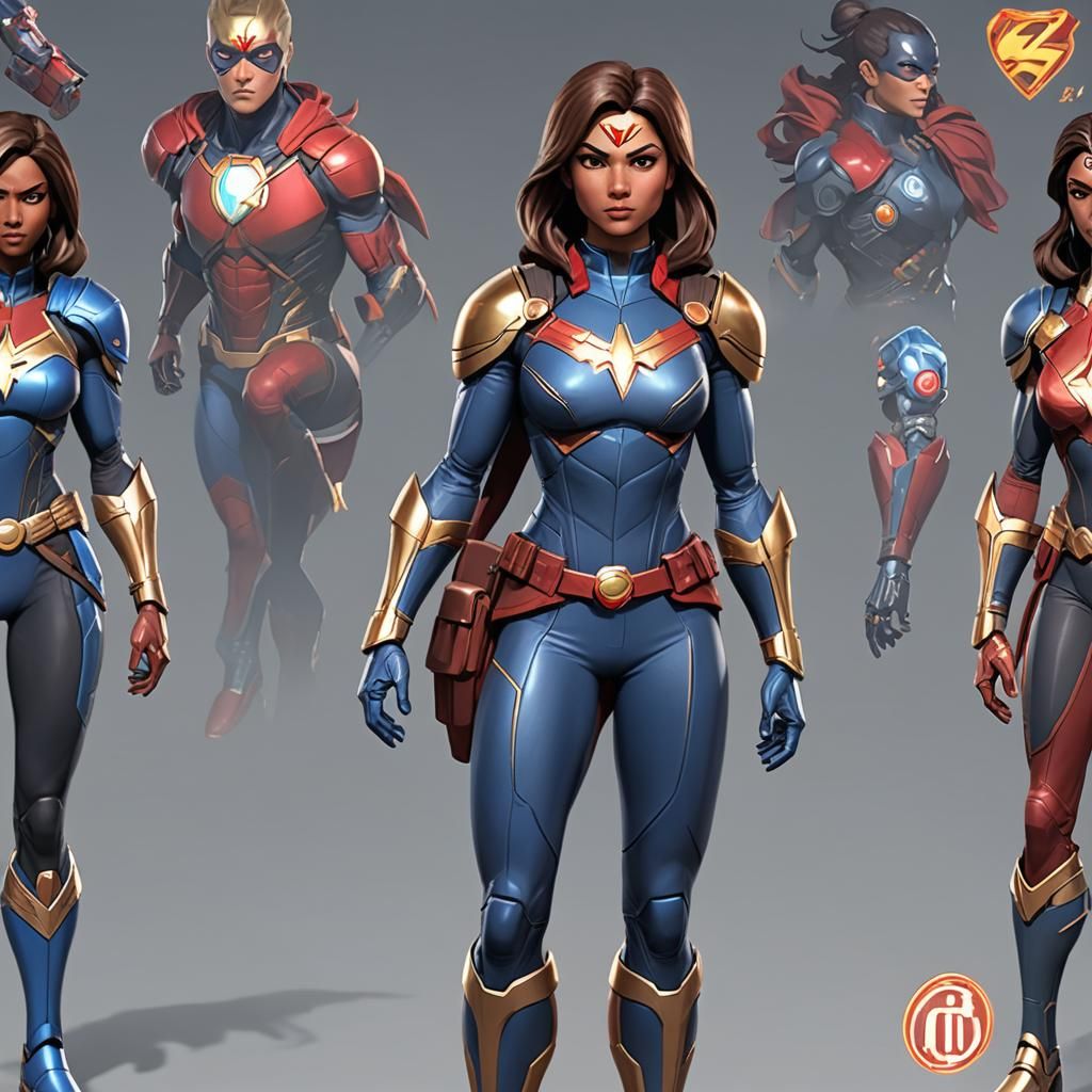 Female Video Game Characters - AI Generated Artwork - NightCafe Creator