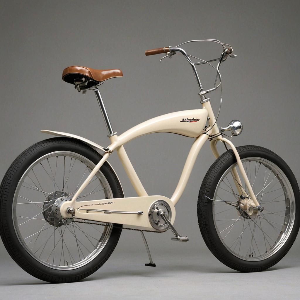 1960 Bowden Spacelander bicycle - AI Generated Artwork - NightCafe Creator