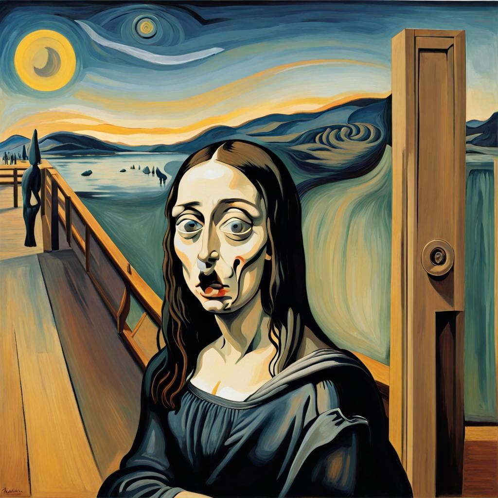 The Mona Lisa of Anxiety, the Persistence of Broken Memories, the ...