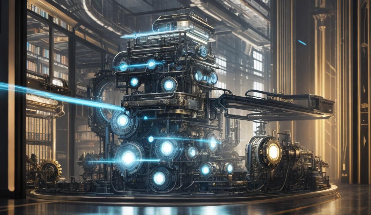 The Engine - AI Generated Artwork - NightCafe Creator