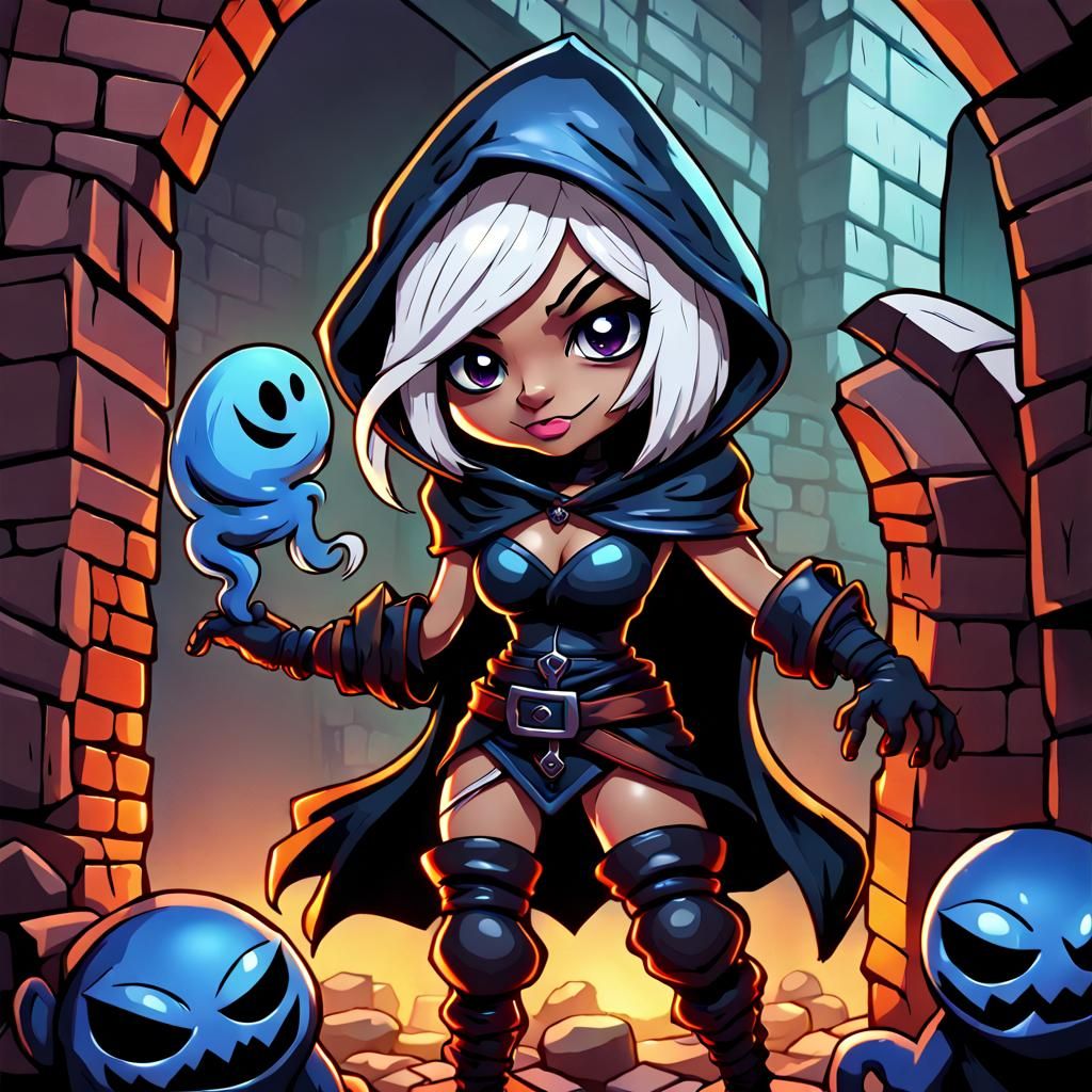 Chibi thief - AI Generated Artwork - NightCafe Creator