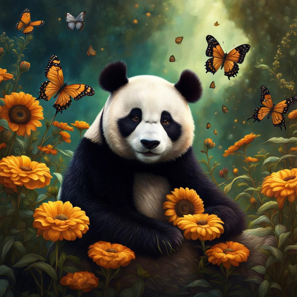 Panda - AI Generated Artwork - NightCafe Creator
