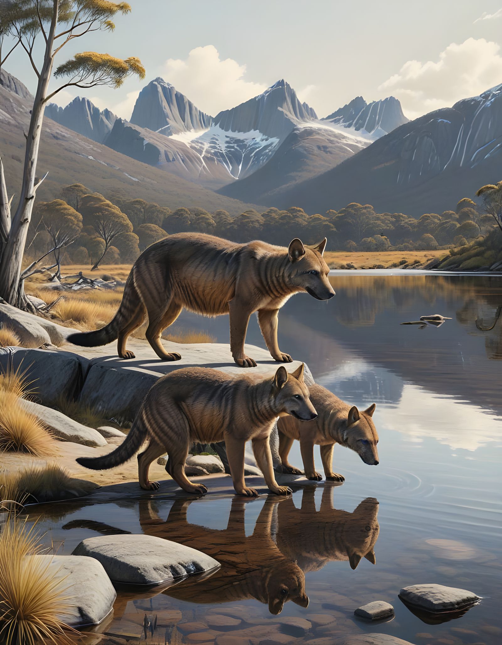 Gone but not forgotten: Thylacine (Thylacinus Cynocephalus) or ...