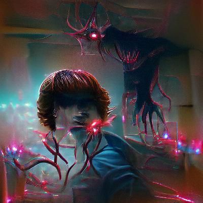 Stranger Things - AI Generated Artwork - NightCafe Creator