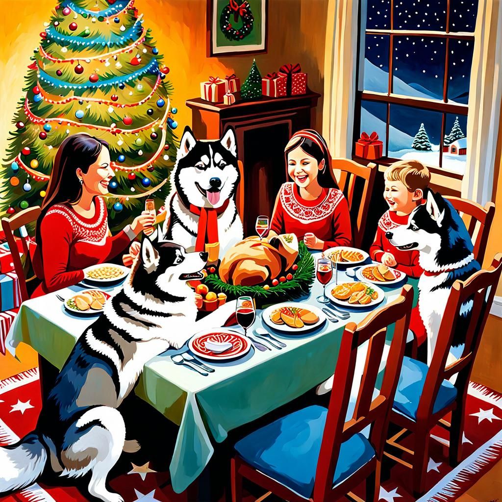 Merry Christmas! - AI Generated Artwork - NightCafe Creator