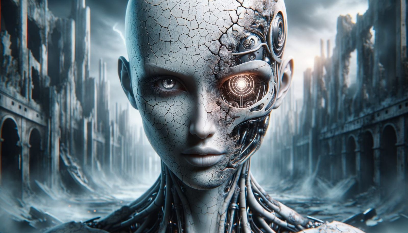 A Bleak Future - AI Generated Artwork - NightCafe Creator