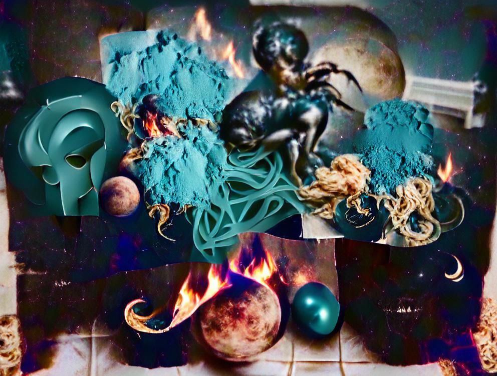Pluto in Scorpio, in the Fourth House - AI Generated Artwork - NightCafe Creator