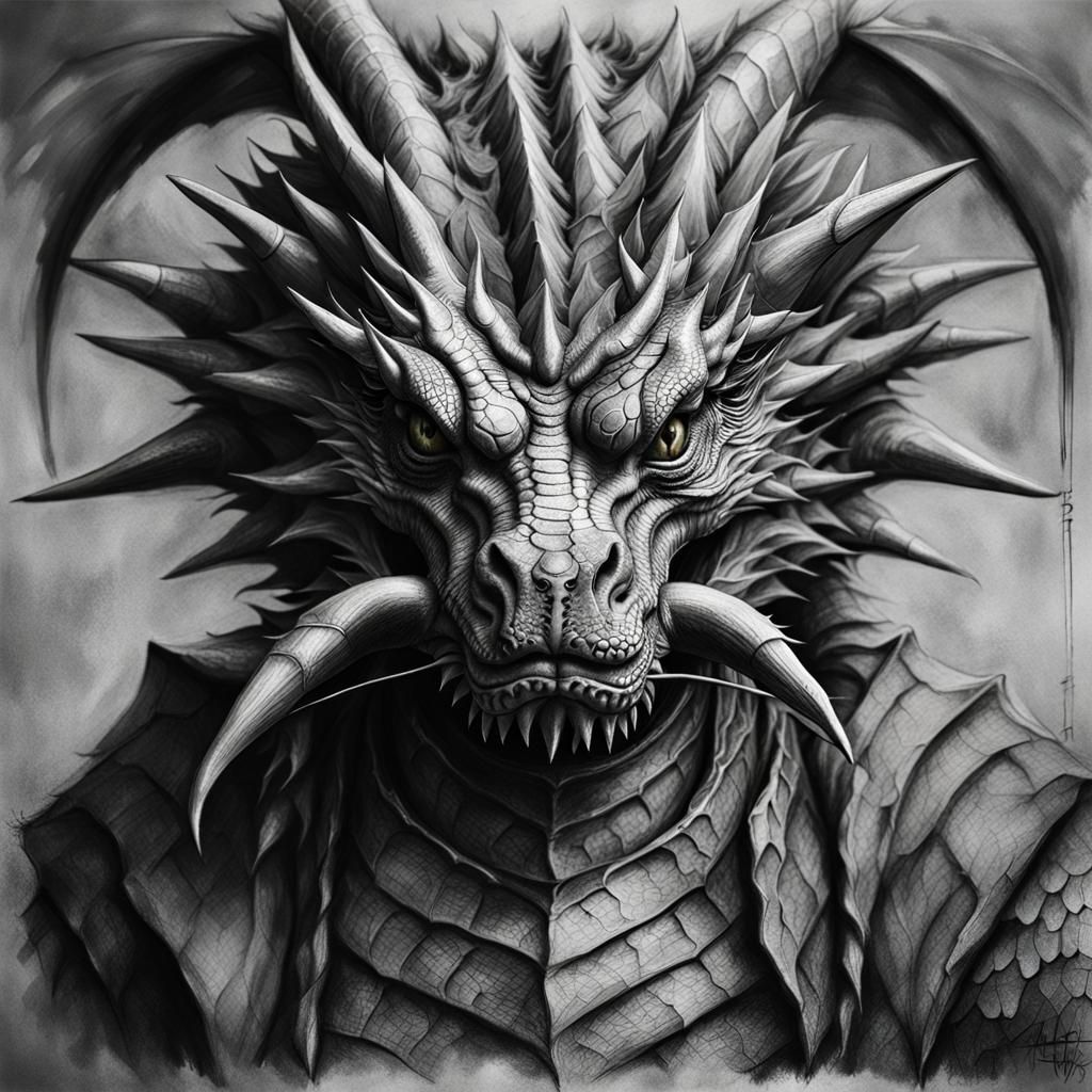Dragon Drawing - AI Generated Artwork - NightCafe Creator