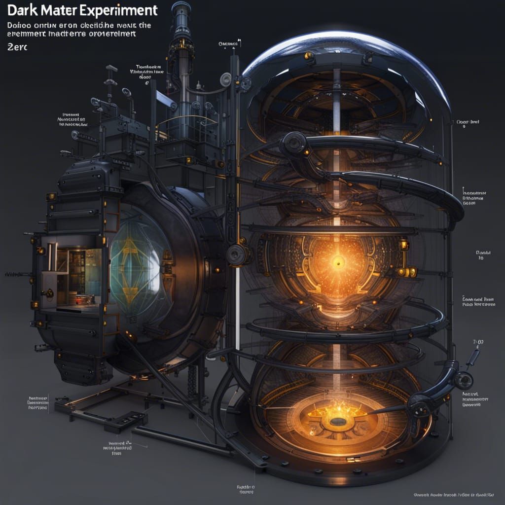dark matter experiment eureka - AI Generated Artwork - NightCafe Creator