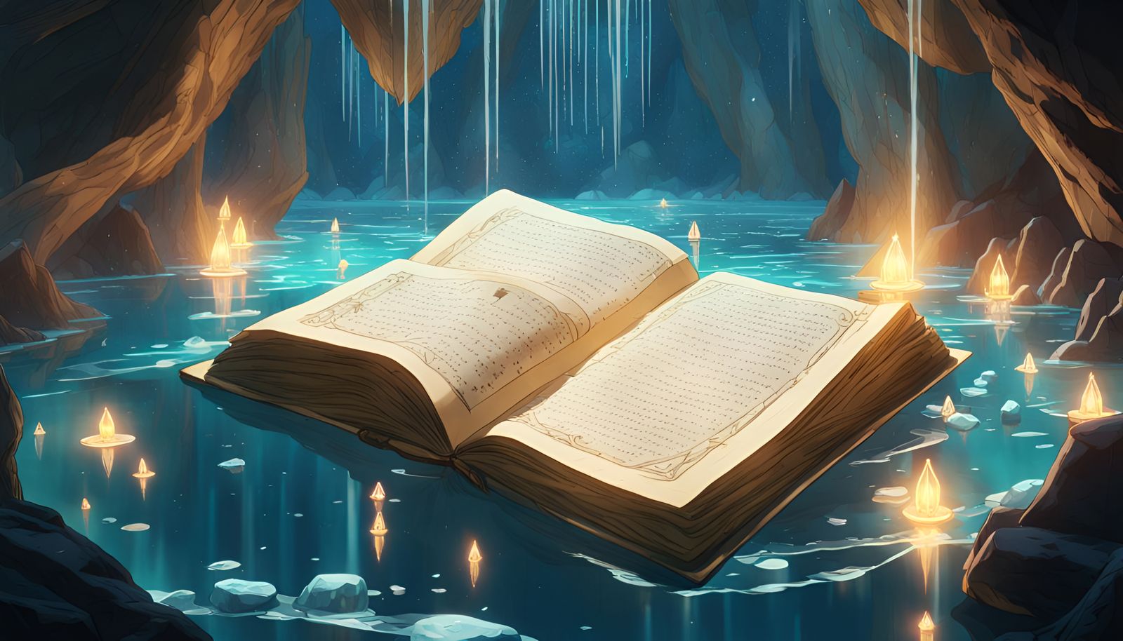 Spellbook of Secrets - AI Generated Artwork - NightCafe Creator